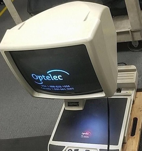Optelec Clearview 300 17" CRT Low Vision Magnifier Viewer Model 7517M ...