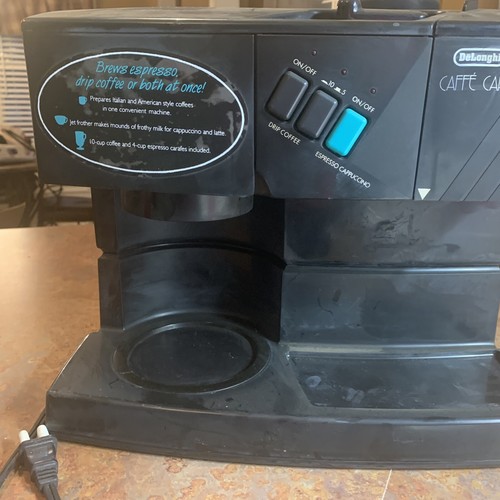 DeLonghi Caffé Capri Espresso Cappuccino & Coffee Maker Machine BCO60 ...