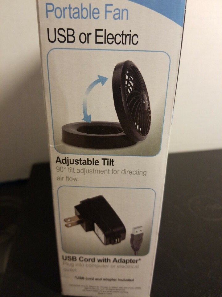 Portable USB Or Electric 5 Inch Fan | eBay