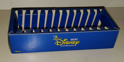 VINTAGE DISNEY 1990s TINKERBELL TOOTHBRUSH RETAIL STORE SHELF DISPLAY ...