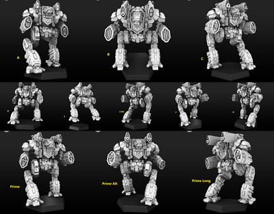 BAS Blood Asp "Star Adder" Alt Mech For Battletech Miniatures (PMW) | eBay
