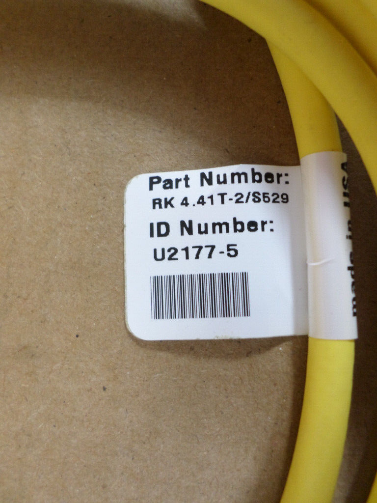 Turck Eurofast RK 4.41T-2/S529 ID# U2177-5 Cordset | eBay
