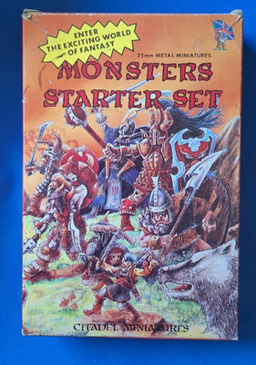 Citadel Miniatures Monsters Starter Set BC2 With Dark Elf & Lesser ...