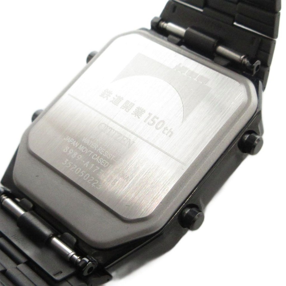Citizen 150th Anniversary Watch Analog Digital Quartz Square JG2135-68E ...