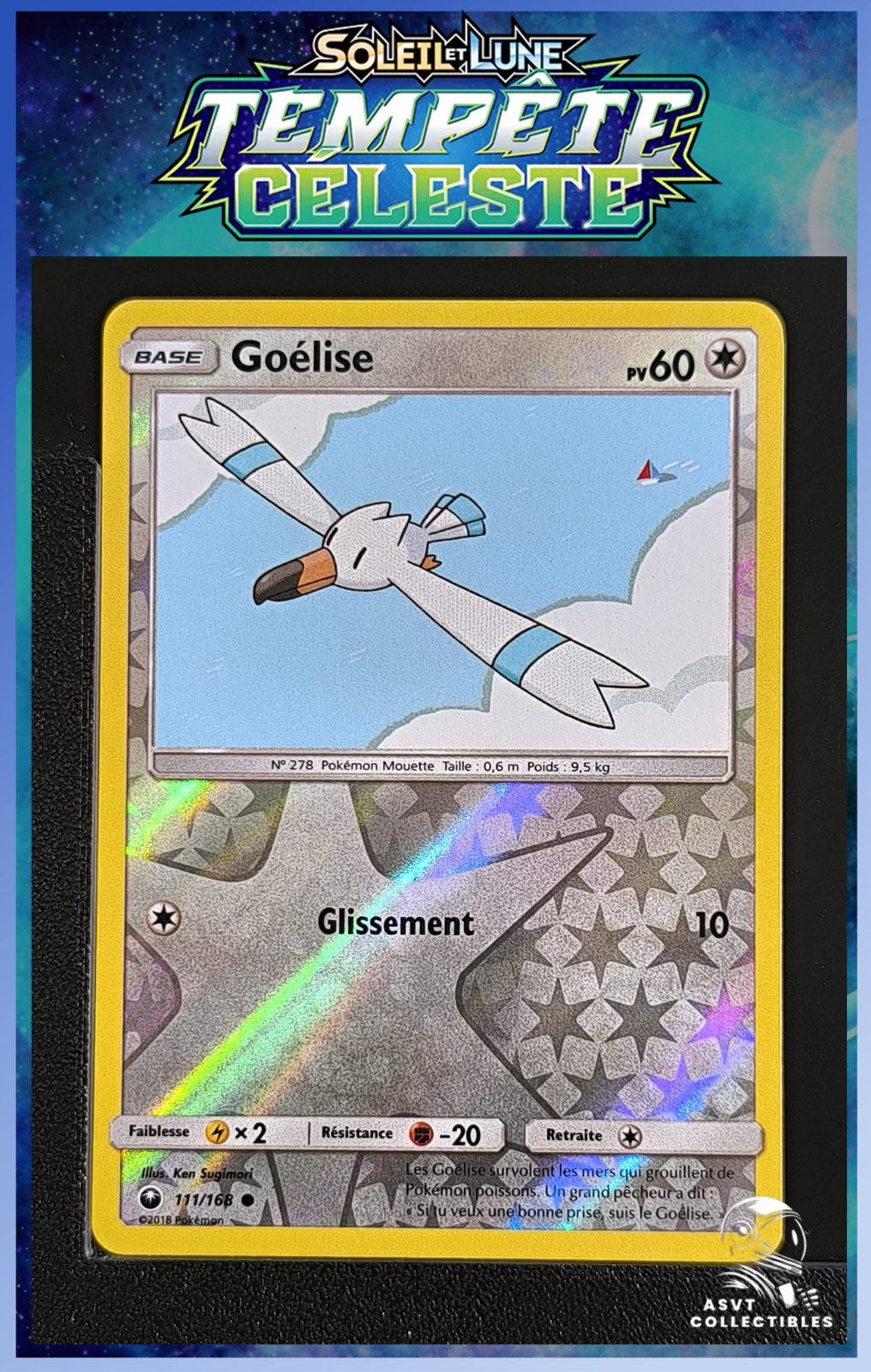 Pokémon Card Wingull 111/168 Reverse SL7 Celestial Storm FR | eBay UK