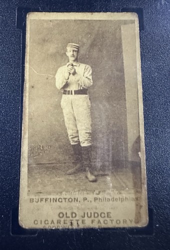 1887 1888 1889 N172 Old Judge #50-1 Charlie Buffington SGC 1.5 ...