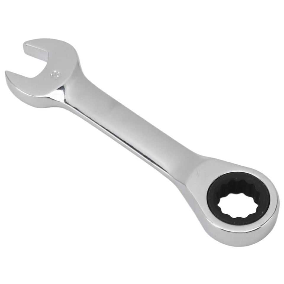 Ratcheting Wrench Chrome Steel 13mm 72 Teeth Reversible Ratchet Spanner ...