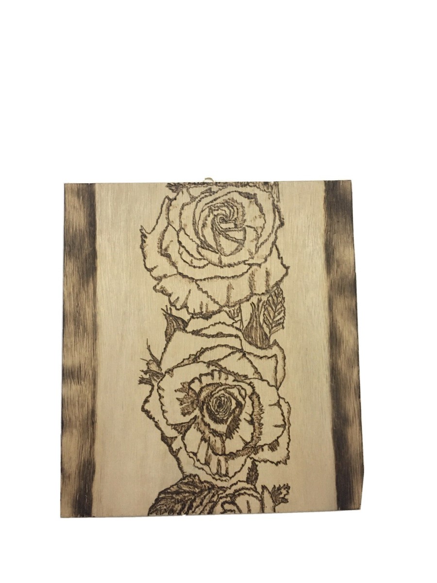 Pyrography Flower Patterns