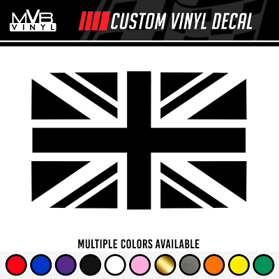 Union Jack Flag Vinyl Decal Sticker | UK United Kingdom 730 | eBay