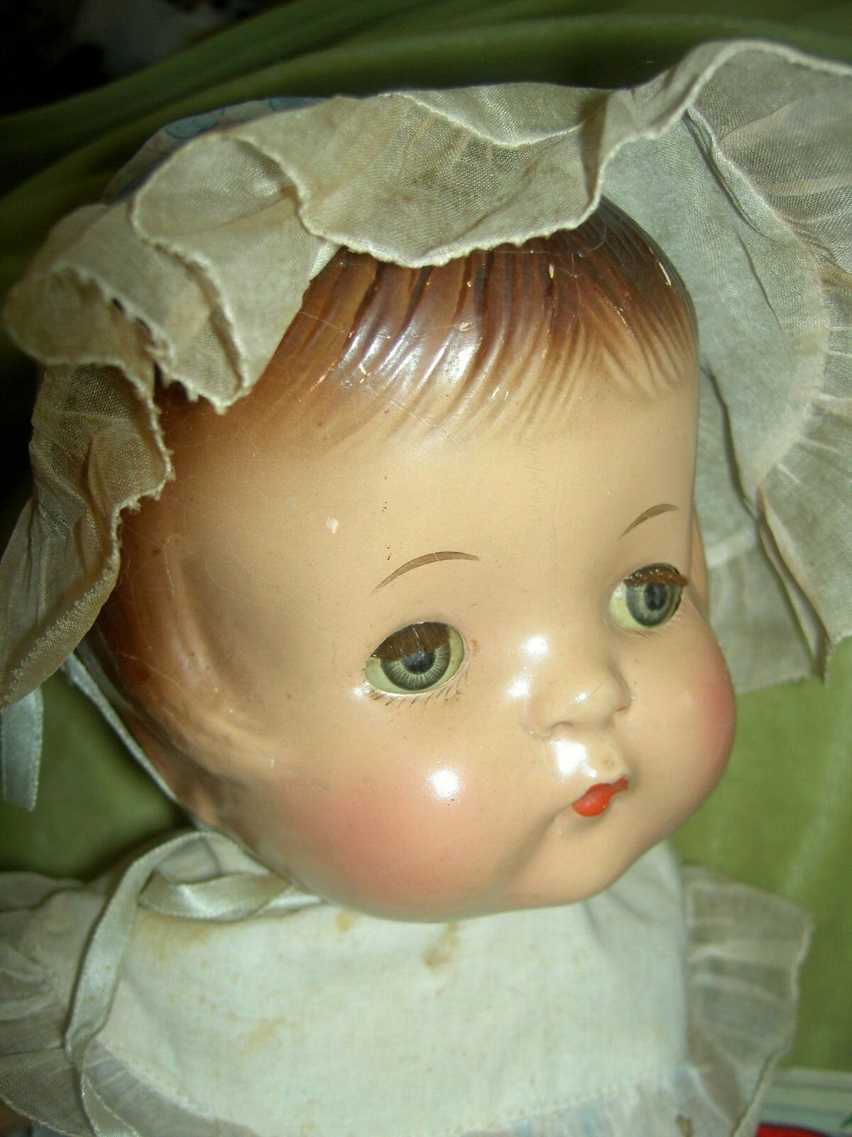 Outstanding 19" tall, compo Effanbee PATSY ANN doll 1932 & book ALL ...