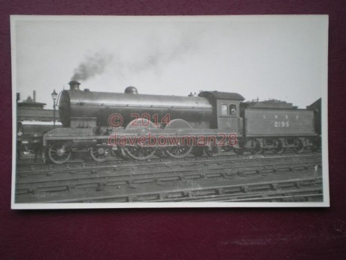 PHOTO LNER EX NER CLASS C7 LOCO NO 2195 | eBay
