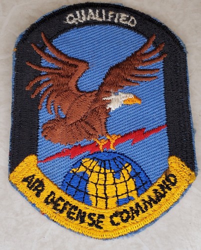 Original Vietnam WWII Embroidered Uniform Patch Qualified Air Defense Command 16 | eBay
