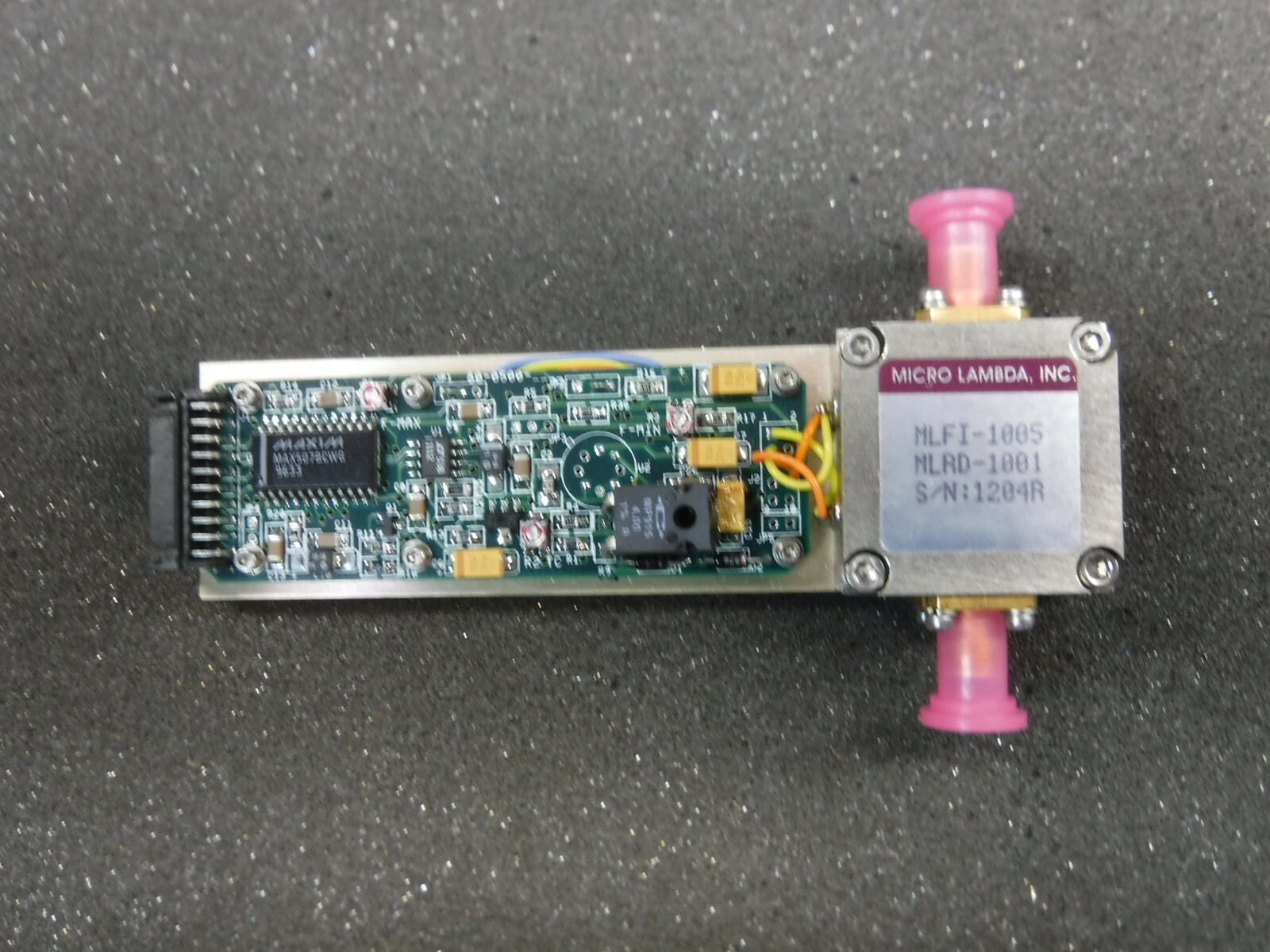 Micro Lambda MLFI-1005, MLRD-1001 YIG Tunable Bandpass Filter ...