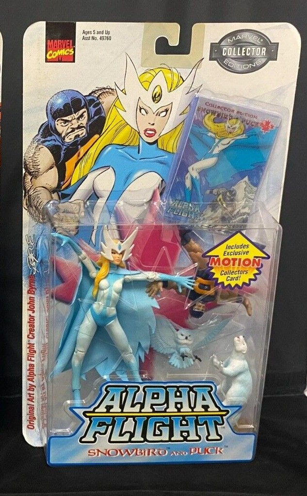 Alpha Flight Snowbird & Puck, figure lot 1999 Toy Biz MOC | eBay