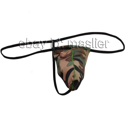 Men's Fashion Pouch Bikini Male Thong Underwear Micro String Sexy G ...