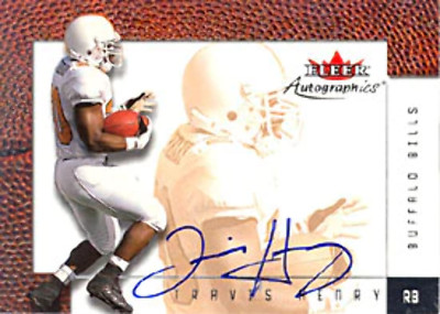 Travis Henry Autograph/Signed 2001 Fleer Card | eBay