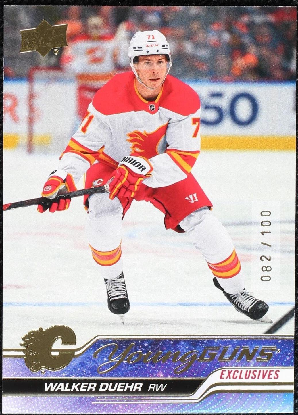 2023-24 Upper Deck Series 2 - Young Guns Walker Duehr #475 Exclusives ...