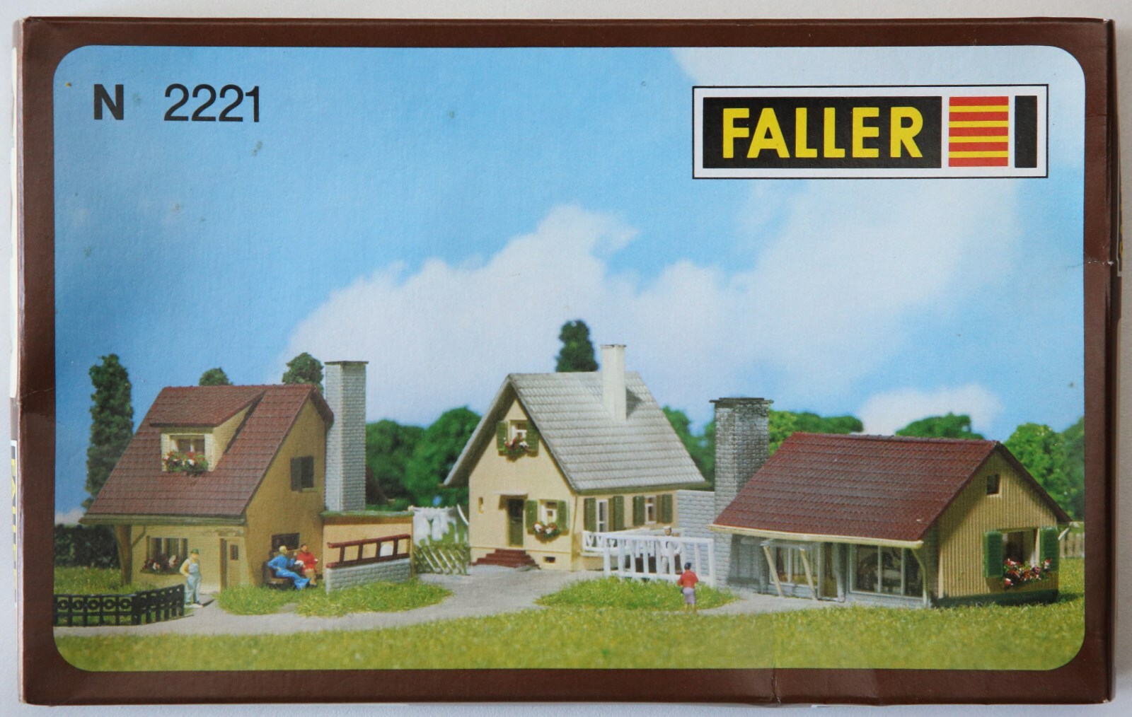 FALLER 2221 3 Einfamilienhäuser Spur N online kaufen | eBay.de