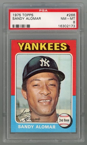 1975 Topps #266 Sandy Alomar PSA 8 NM-MT #16302173 **GH0822** | eBay