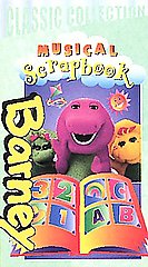 Barney - Barneys Musical Scrapbook (VHS, 2000, Classic Collection ...