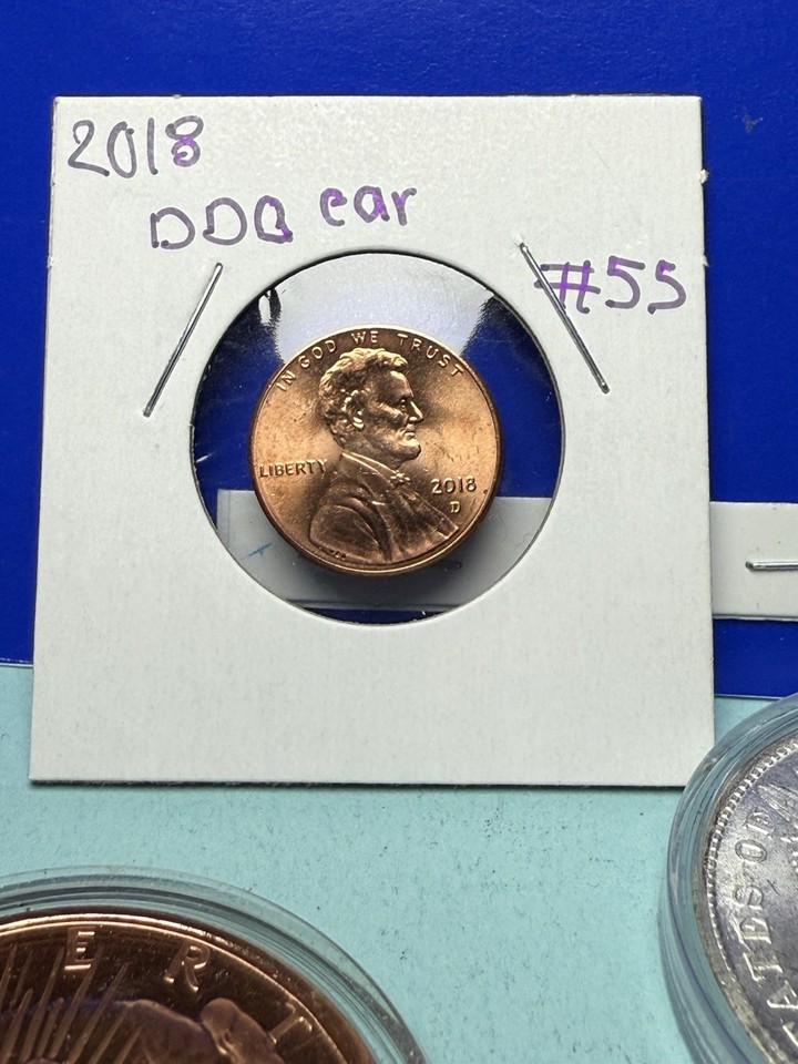 2018 Lincoln Shield Penny Ddo Doubled Ear Lope Error Doubled Die Overse ...