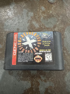 Revolution X (Sega Genesis) Good Condition Loose Cartridge Tested and ...