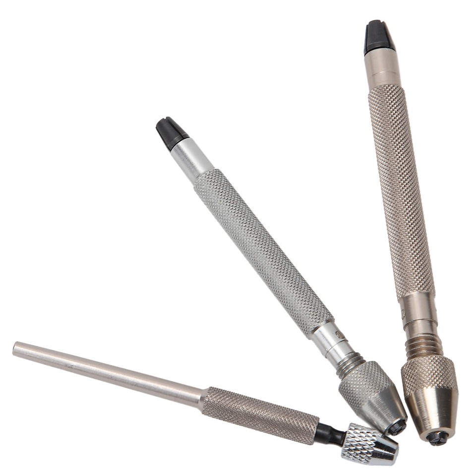 Watch Repair Hand Drill Set 3pcs Pin Vise for Watchmakers and Assembly ...