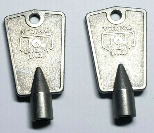 National Cabinet Lock brand Keys, freezer keys, set of 2, locksmith | eBay
