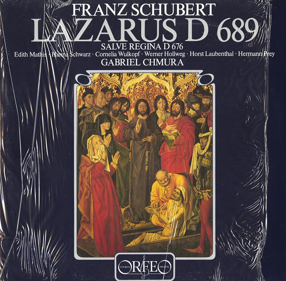 SCHUBERT Lazarus, Salve Regina MATHIS HOLLWEG PREY CHMURA Orfeo S-11822 ...