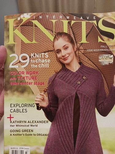 Knit by INTERWEAVE KNITS fall 2007 magazine 29 patterns | eBay