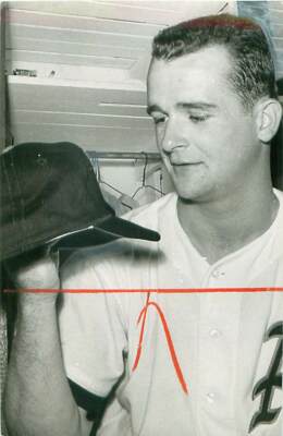 1962 Atlanta Crackers Cardinals Baseball Ron Cox Dressing Room Photo | eBay