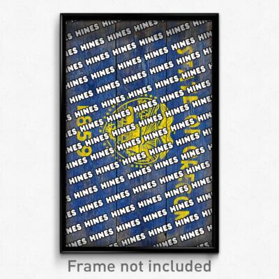 Hines Oregon Poster (OR City Souvenir 11x17 Town Print) | eBay