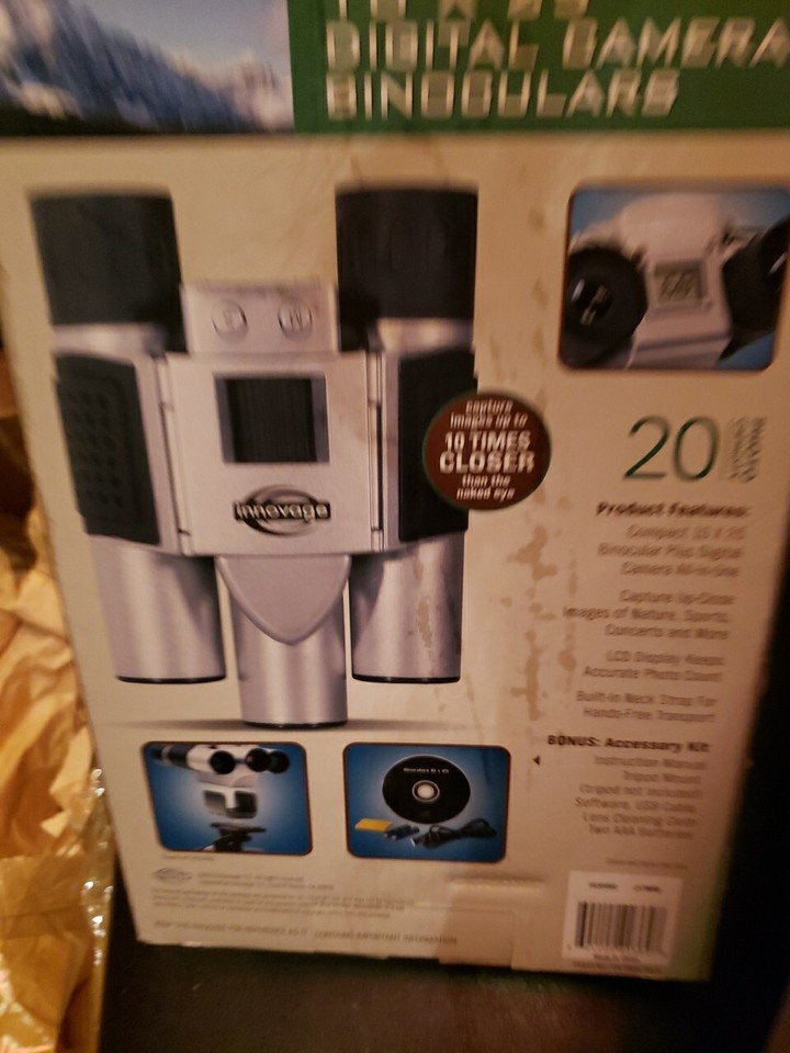 Innovage 10x25 Digital Camera Binoculars | Compact | Outdoor | Hiking ...