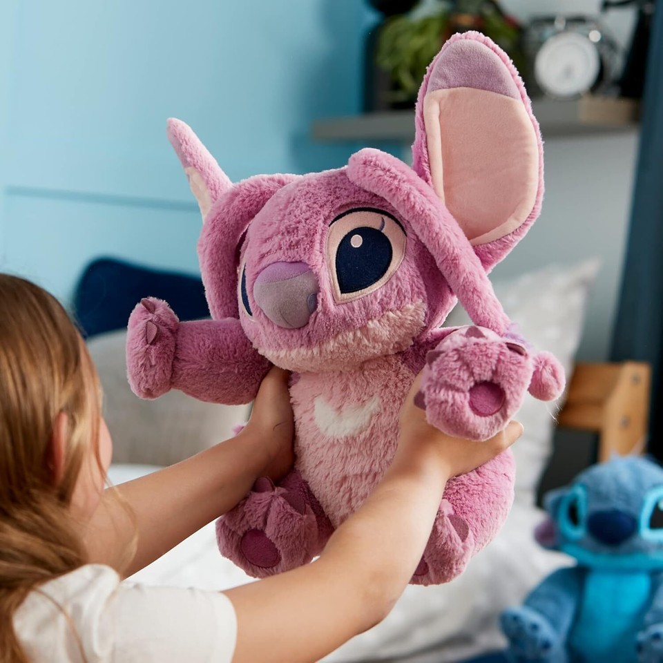 Angel Plush Toy from Lilo and Stitch Soft Cuddly Disney Stuffed Animal ...