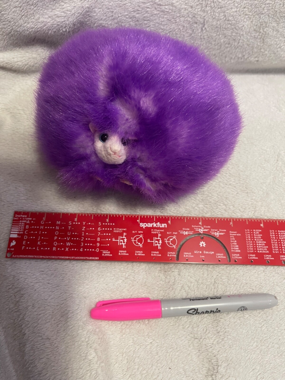 Harry Potter Purple Pygmy Puff/Norbert lot of 2 Plush Wizarding World ...