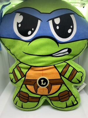 2016 Teenage Mutant Ninja Turtles ~ 10” LEONARDO PLUSH ~ Caricature ...