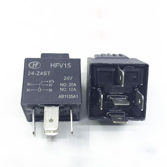 Hongfa Hfv15-24-z4st Power Relay 24vdc 5pin for sale online | eBay