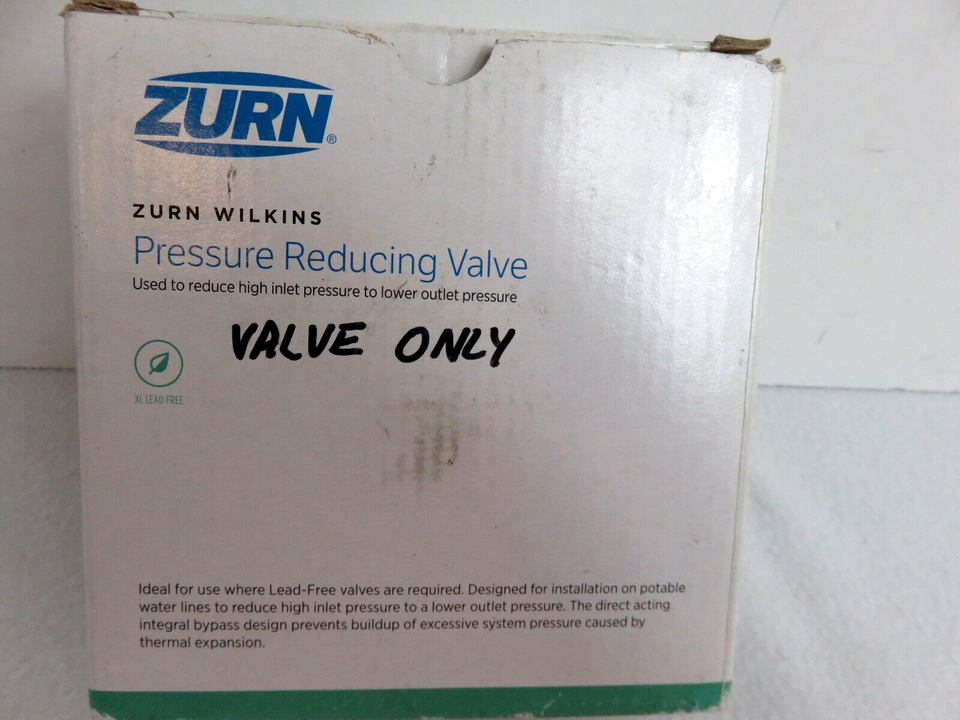 Zurn Wilkins 3/4" 70XL Brass Pressure Reducing Valve Valve only | eBay