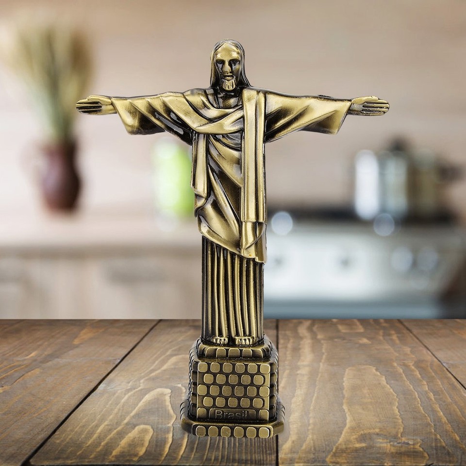 Brazil Christ Statue Model Tourism Souvenirs World Famous Landmarks ...