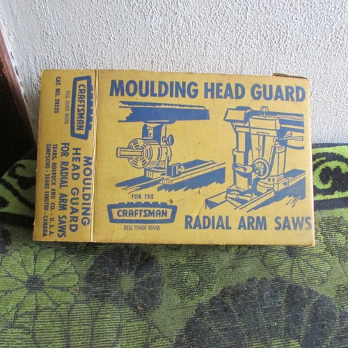 Vintage Craftsman Moulding Head & Shaper Guard # 29525 *** | eBay