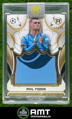 2024-25 Topps Reverence UEFA Phil Foden Jumbo Patch Black 7/10 ...