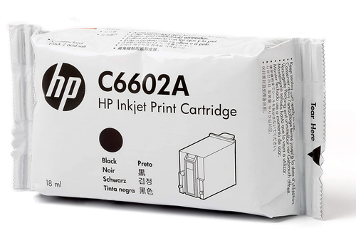 HP Reduced Height Black Original Ink Cartridge C6602A | eBay