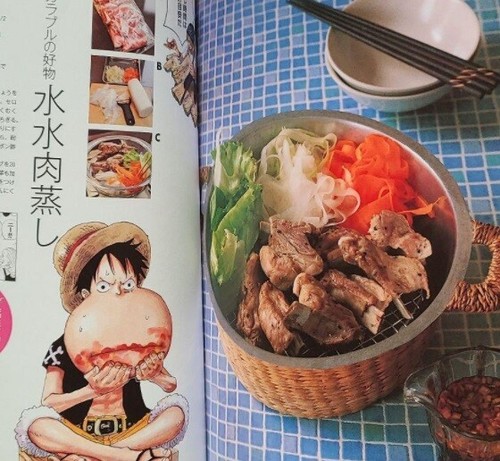 ONE PIECE Pirate Recipes SANJI Cooking Book Anime manga Japanese ...