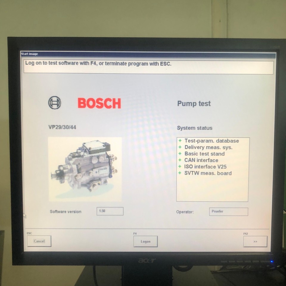eps 815 test bench bosch with vp44 /29/30 equipment 0683815001 working ...