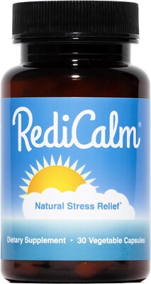 Redicalm - Natural Stress Relief Supplement - Non-Gmo, Vegan, Gluten ...