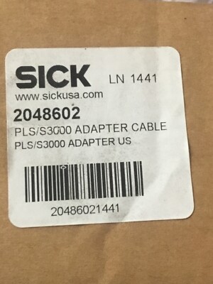 SICK 2048602 PLS/S3000 ADAPTER CABLE. | eBay