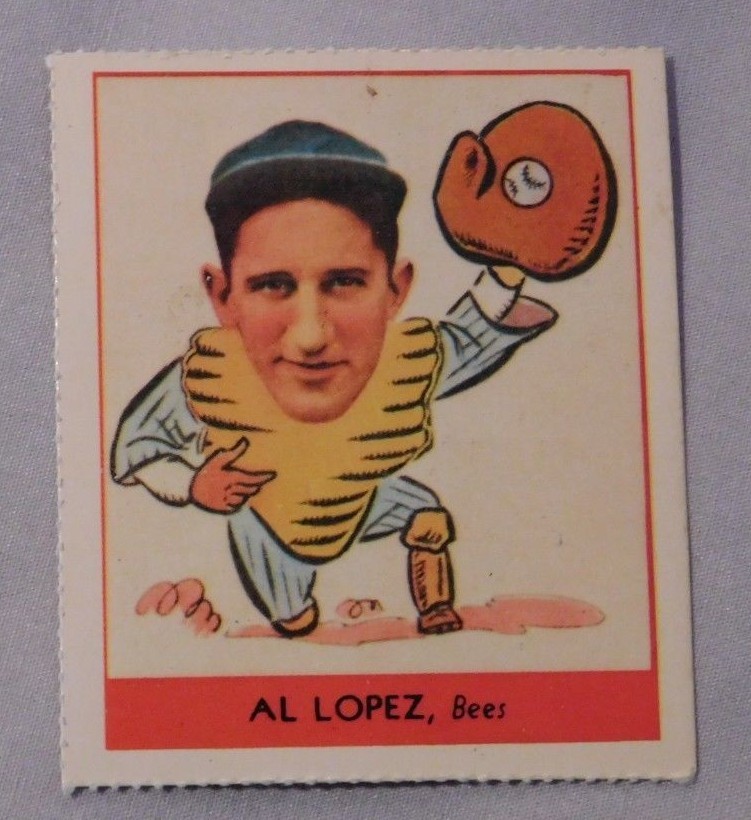 1977 Dover Reprint 1938 Goudey Al Lopez Boston Bees Baseball Card | eBay