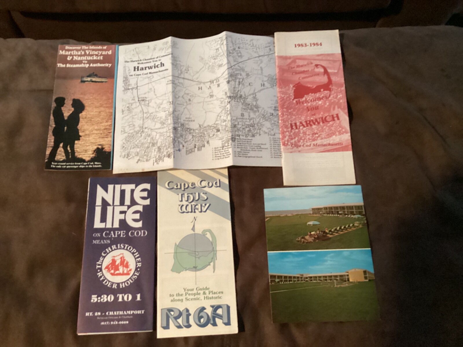 Lot of Vintage Cape Cod Brochures | eBay
