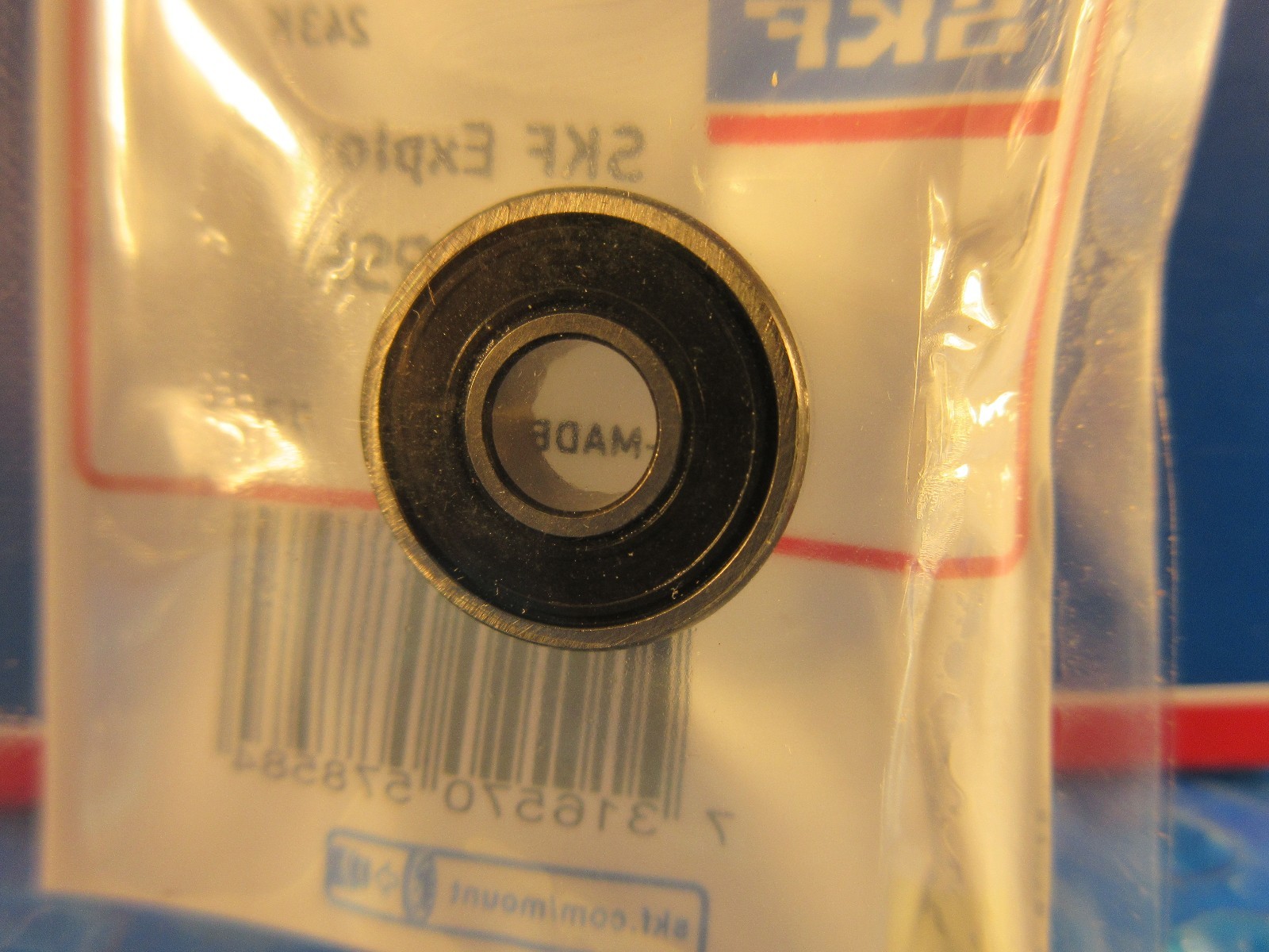 SKF 607-2RSH, Single Row Radial Ball Bearing | eBay