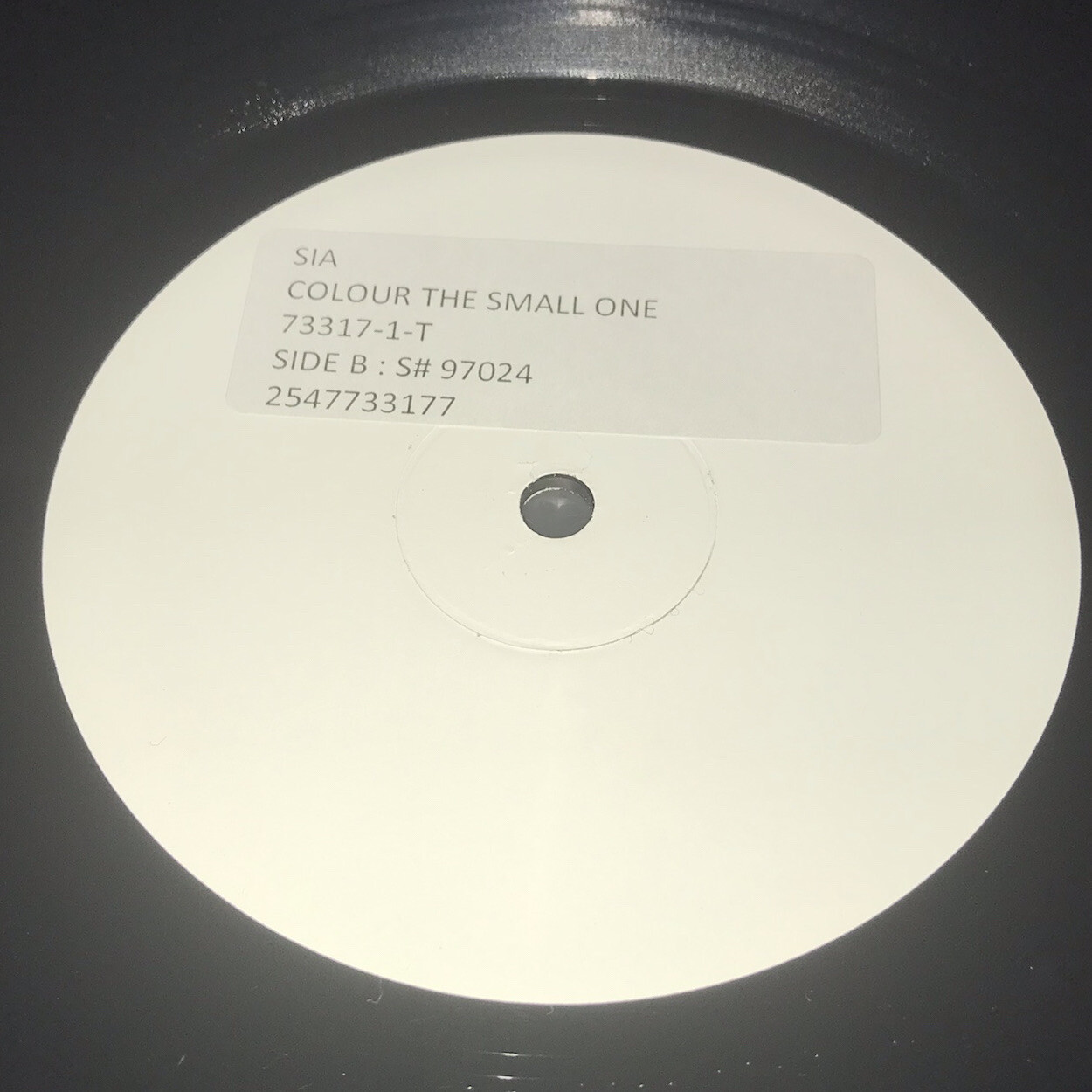 TEST PRESSING Sia - Colour The Small One Vinyl Katy Perry Dua Lipa ...